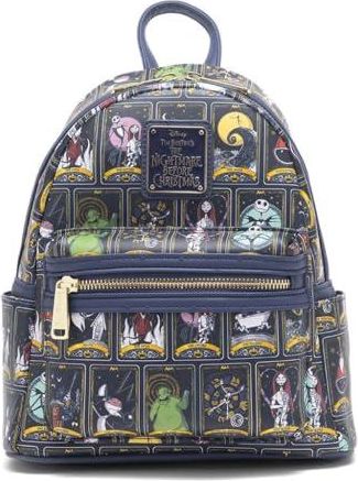 Loungefly Disney Sac &agrave; dos pour femme L&Eacute;trange No&euml;l de Monsieur Jack, multicolore, One Size, Wdbk2065