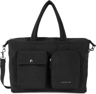 Lancaster Sac &agrave; main bowling Zipp&eacute; Basic Pocket 510-93 Noir