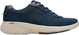 Clarks Homme Lehman Race Basket, Navy Combi, 42.5 EU