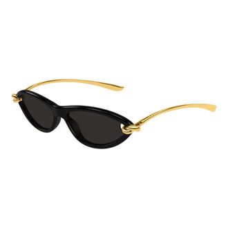 Bottega Veneta Femme, Accessoires, Noir, Taille: 56 MM Bv1390S Lunettes de soleil