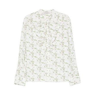 Philosophy di Lorenzo Serafini Bluse mit R&uuml;schenkragen - - Blouses & Shirts - Damen - Mehrfarbig - S