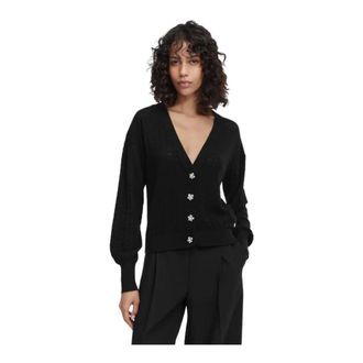 Guess Femme, Pulls, Noir, Taille: 40 FR Nina Cardigan