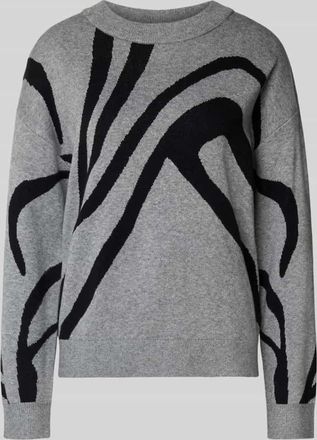 Vila Strickpullover aus Viskose-Mix mit Rundhalsausschnitt