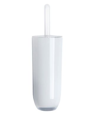 Excelsa Exc&eacute;lsa EX46956 WC-Garnitur, Polystyrol, wei&szlig;, 10.5 x 10.5 x 35 cm