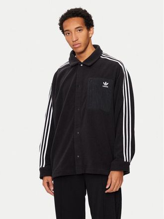 adidas Fleecejacke adicolor IZ1834 Schwarz Loose Fit