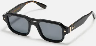 John Dalia P14 Sunglasses - Black