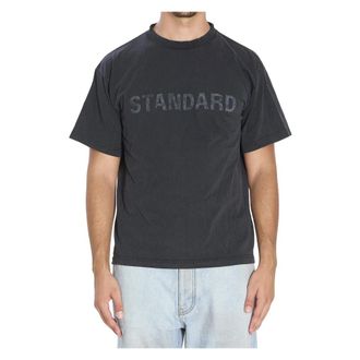 Balenciaga Standard T-Shirt - - Tops - Herren - Schwarzk - L