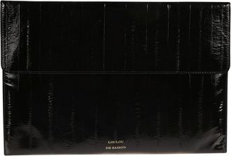 Loulou Studio Femme, Sacs, Noir, Taille: ONE Size Maury Clutch