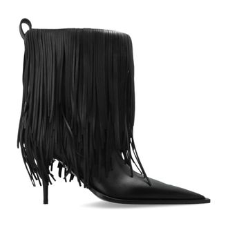 Balenciaga Avenue Fringe Bootie - - Shoes - Damen - Schwarzk - 38 EU