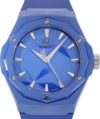 Hublot Uhren - Classic Fusion - Gr. unisize - in Blau - f&uuml;r Damen