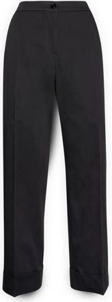 Elena Miro Femme, Pantalons, Noir, Taille: 48 FR Chinos