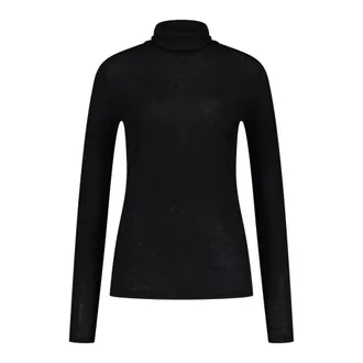 Closed Femme, Pulls, Noir, Taille: 44 FR Pull à col roulé