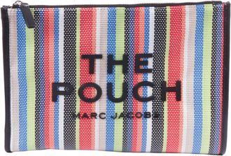 Marc Jacobs Femme, Sacs, Multicolore, Taille: ONE Size The Stripe Mesh Large Pouch