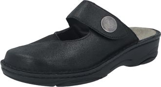 Berkemann Damen Heliane Hausschuh, schwarz/Glitter, 40 2/3 EU