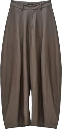 Eleh pantalon à fermeture dissimulée - Marron