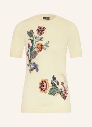 Etro Etro Strickshirt Mit Glitzergarn gelb