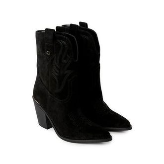 Guess Bottines &agrave; talon en cuir