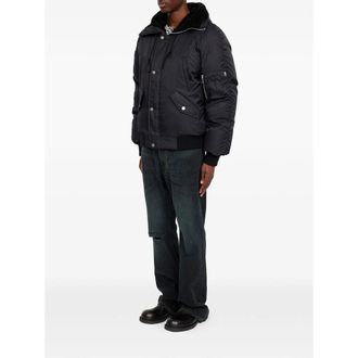 Maison Margiela Hooded Puffer Down Jacket - Black