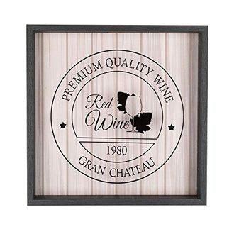 Pajoma Pajoma Korkensammler Red Wine aus Holz und Glas, H 35 cm