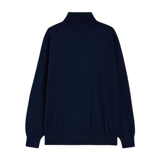 Aspesi Herren, Strickwaren, Blau, SGr&ouml;&szlig;e