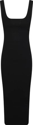 Entire studios Entire Studios, Femme, Robes, Noir, Taille: 36 FR Square Neck Knit Midi