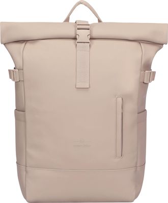 Johnny Urban Rucksack Damen Herren Beige - Harvey Large - Casual Rolltop 21l für Arbeit Reisen Uni Freizeit Sport - Sleek Series - Laptopfach bis zu 16 Zoll - Wass