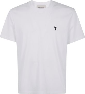 Ami Contrasted Ami De Coeur Tshirt