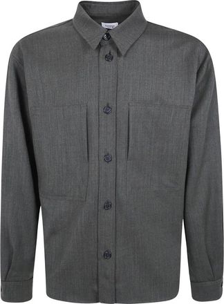 Laneus Chemise Homme - Homme - Chemises - Gris - Taille: L