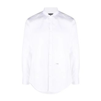 Dsquared2 Elegantes wei&szlig;es Hemd - - Shirts - Herren - Wei&szlig; - XS