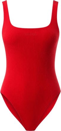 Calvin Klein Jeans Femme, Maillots de bain, Rouge, Taille: 40 FR One-piece