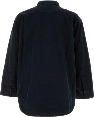 A Gold E Boyle Shirt - Navy