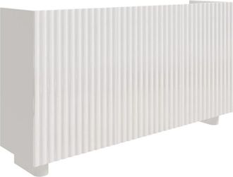 Selsey Selsey FIORRA - Buffet 3 portes - blanc brillant - 144 cm