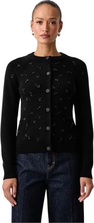 A|X Armani Exchange Cardigan - Femme - Pulls - Noir - Taille: 42 FR
