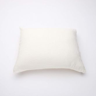 LinenMe Kissenbezug 40x80 Leinen - Luxuri&ouml;se Kopfkissenbezug 100% Leinen - Gewaschene Leinen Bettw&auml;sche Antiallergische - Pillow Case - Wei&szlig;