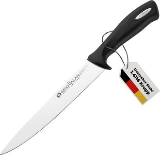 Greta Magnusson-Grossman 007ML - Melissa | Tranchiermesser 32,6 cm | Ultrascharfer K&uuml;chenmesser | Deutschem Edelstahl Klinge 20,0 cm | mit Ergonomischen Griff 12,6 cm (95 Gram