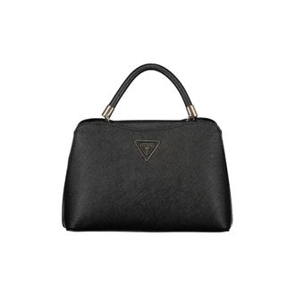 Guess Schwarze Polyethylen-Handtasche