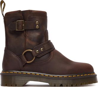 Dr. Martens Stiefeletten Dr. Martens Crazy Horse DM41870200 Braun