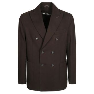 Circolo 1901 Giacca DP Felpa - - Jackets - Herren - Braun - XL