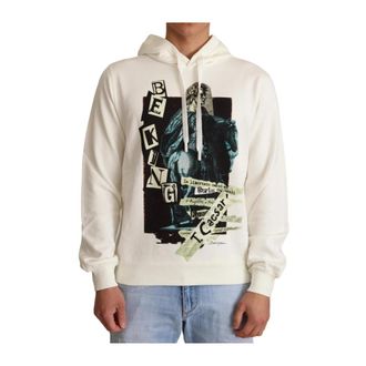 Dolce & Gabbana King Caesar Sweat &agrave; capuche - Homme - Sweatshirts et sweats &agrave; capuche - Blanc - Taille: L