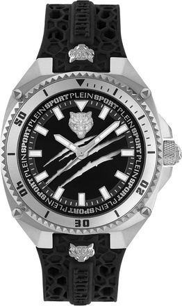 Plein Sport Homme, Accessoires, Noir, Taille: ONE Size Montre Analogue Thunder Force