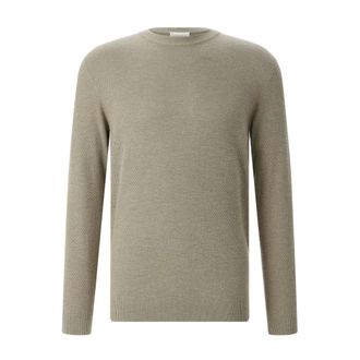 Profuomo Homme, Pulls, Beige, Taille: L Maille ras du cou