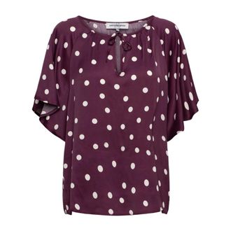 &Co Woman Damen, Blusen & Hemden, Lila, XSGr&ouml;&szlig;e