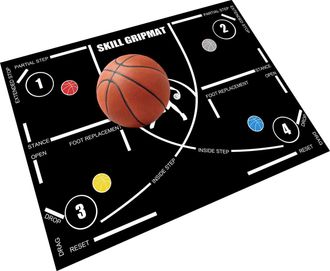 Generico Trainingsmatte f&uuml;r Stufen | tragbare rutschfeste Matte | leises Basketball-Trainingsger&auml;t f&uuml;r Spieler, Geschwindigkeit, Koordination, Beweglichkeits&uuml;b