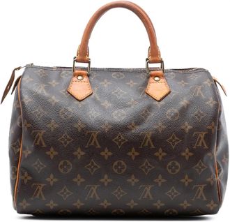 Louis Vuitton Crossbody Bags - Monogram Speedy 30 - Gr. unisize - in Braun - f&uuml;r Damen