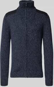 Ragman Strickjacke mit gerippten Abschlüssen