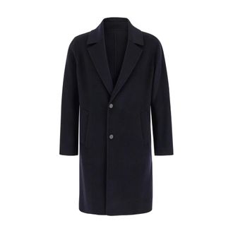 low brand Homme, Manteaux, Bleu, Taille: M Manteau en Laine Double