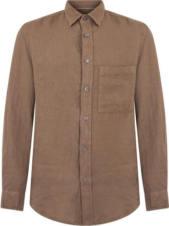 Canali Homme, Chemises, Brun, Taille: XL Blouses & Chemises