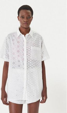 Lauren Ralph Lauren Hemd 21484383 Wei&szlig; Relaxed Fit