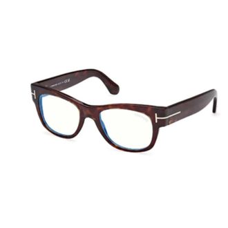 Tom Ford unisex, Accessoires, Brun, Taille: 52 MM Lunettes de soleil noires classiques