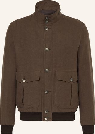Herno Herno Leinenblouson braun